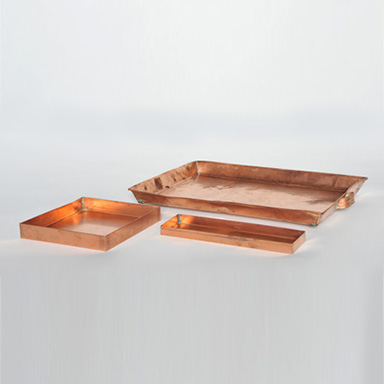 Rectangular + Square Copper Trays - Swift + Company