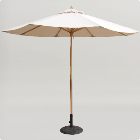 White Patio Umbrella - Swift + Company