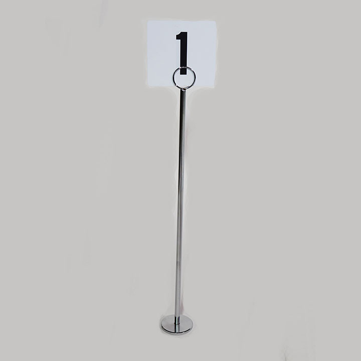 Silver Table Number Stand - Swift + Company