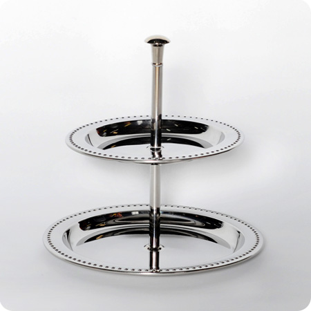 Stainless 2 Tier Stand - Swift + Company