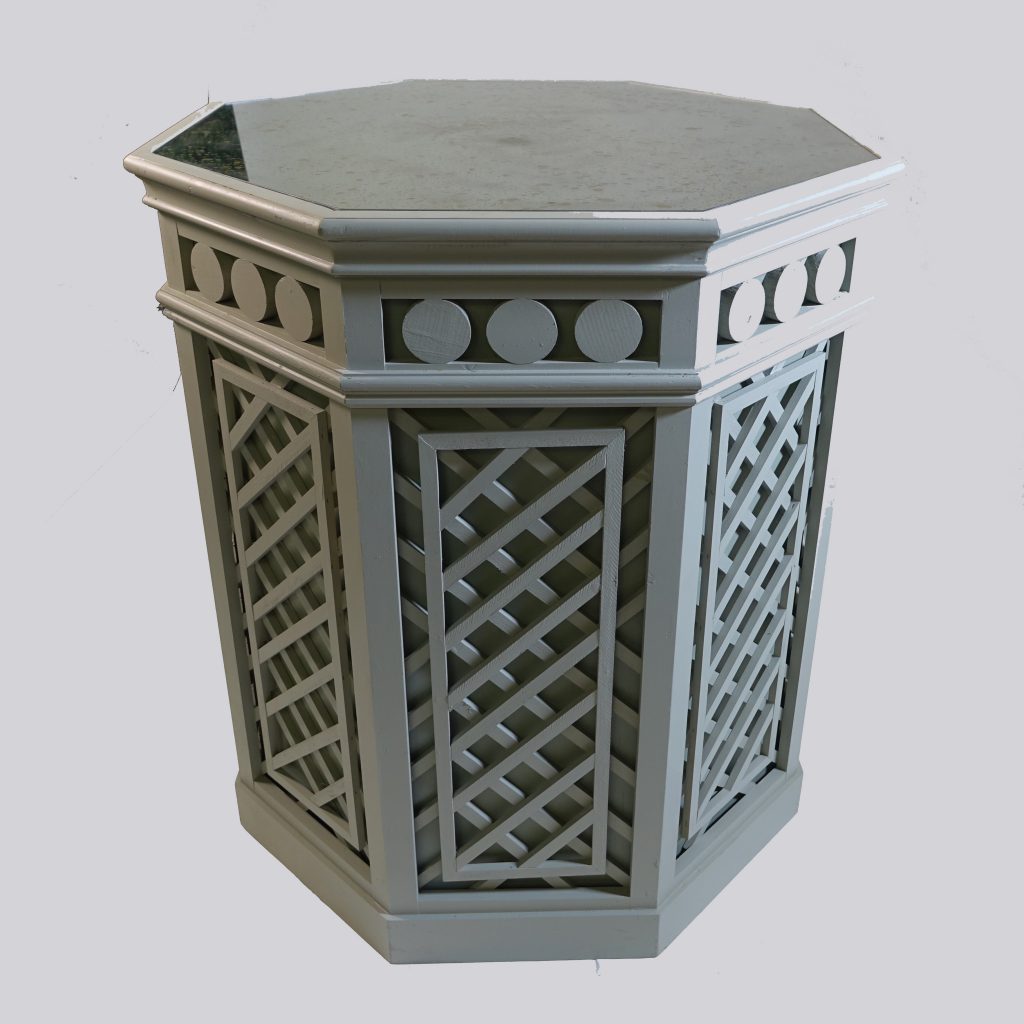 Treillage Octagon Pedestal - Swift + Company