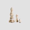 White Distressed Architectural Finials - Swift + Company